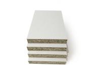 China 1220x2440mm Moisture-Resistant Melamine-faced Particle Board for Lightweight Home Interior for sale