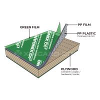 China High Strength 1220x2440mm Waterproof Film Faced Plywood for Construction and Formwork for sale