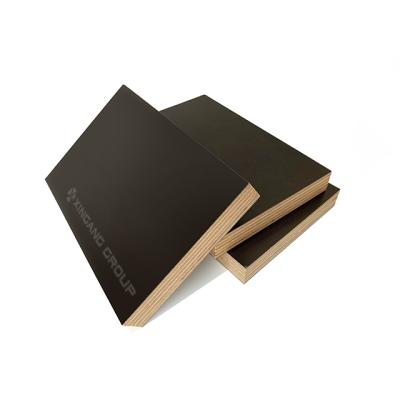 China Waterproof and Reusable 10-25 Times Film Faced Plywood with Smooth Surface for Concrete Formwork for sale
