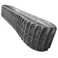 China Black Yanmar Aw6120 Rubber Tracks 550X90X58 Package Gross Weight 200.000kg and Durable for sale