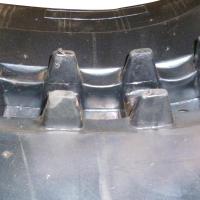 China Black Yanmar Aw6120 Rubber Tracks 550X90X58 Package Gross Weight 200.000kg and Durable for sale