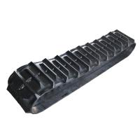 China Wholesale 400X72.5X72 450X86X55 Agricultural Machinery Rubber Crawler Small Tractor Track Wheat Rice Combine Harvester Rubber Tracks for sale