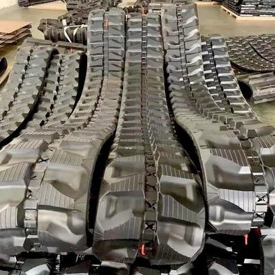 China Excavator Undercarriage Rubber Track 450X81X76W for Hitachi Ex75UR Ex70UR for sale