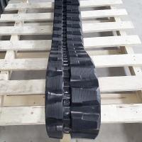 China Komatsu Excavators 450X76X80 Rubber Track in Black with Package Gross Weight of 200.000kg for sale