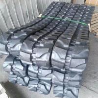 China Komatsu Excavators 450X76X80 Rubber Track in Black with Package Gross Weight of 200.000kg for sale