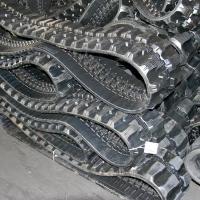 China Kobelco Sk032 Z15 Excavator Rubber Track 350X109X41 Tear-Resistant for Heavy-Duty Work for sale