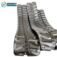 China Customize Komatsu CD30r 320mm Wide Excavator Rubber Track Size 320*90*58 for Road for sale