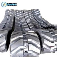 China Customize Komatsu CD30r 320mm Wide Excavator Rubber Track Size 320*90*58 for Road for sale