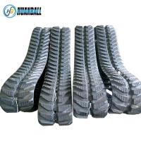 China Customize Komatsu CD30r 320mm Wide Excavator Rubber Track Size 320*90*58 for Road for sale