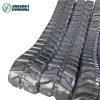 China Shipping Excavator Rubber Track 320X100X43 for Komatsu PC15-1 Mode of Transport Shipping for sale