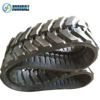 China 300X52.5X82W Rubber Track for Takeuchi Tb25 Tb28 Tb030 Excavator Road-Friendly Design for sale