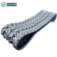 China Durable Yanmar Vio35-6 Excavator Spare Parts Small Rubber Track 300X55X84 for Smooth Digger for sale