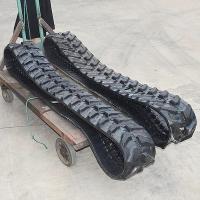 China Mini Rubber Crawler 280*72*47 Excavator Rubber Tracks for Construction Machinery Parts for sale