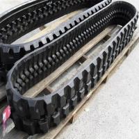 China 120.000kg Package Gross Weight Black Small Rubber Track 260*55.5*78 for Mini Excavator for sale