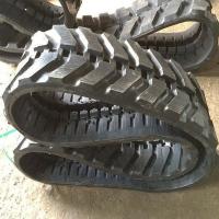 China 120.000kg Package Gross Weight Black Small Rubber Track 260*55.5*78 for Mini Excavator for sale