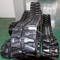 China Rubber Track for Caterpillar Excavator Size 250X72X45 for sale