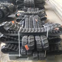 China Rubber Track 6 quot X3.5 quot X28 for Mini Excavator in Tunnel Regular or Customized for sale