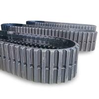 China Tear-Resistant Construction Machinery Rubber Track 900X150X74 for Morooka Mst3300 for sale