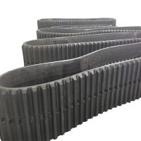China Morooka Mst3300 Mst2500 Dumper Carrier Undercarriage Rubber Track 900*150*74 for sale