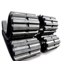 China Morooka Mst3300 Mst2500 Dumper Carrier Undercarriage Rubber Track 900*150*74 for sale