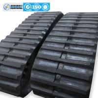 China Black Morooka Mk250 MK300 Mst3000vd Carrier Dumper Crawler Rubber Track 800*150*68 for sale
