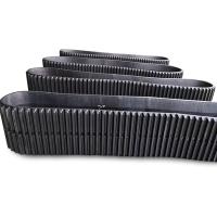 China 800*150*66 Dumper Crawler Rubber Track for Hitachi Cg100 Cg110 & Morooka Mst3000vd for sale