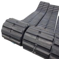 China Morooka Mst2000 Large Rubber Track 800X125X80 for Construction Machinery Dumper Carrier for sale
