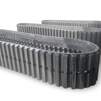 China Morooka Mst2000 Dumper Construction Equioment Parts Rubber Track (800*125*80) for sale