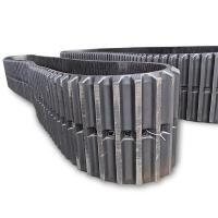 China Tear-Resistant Heavy Duty Dumper Carrier Rubber Track Crawler K800*150*67 for Construction for sale