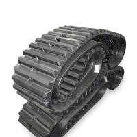 China 750*150*66 Morooka Mst2200 Construction Equipment Crawler Carrier Dumper Rubber Track for sale
