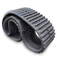 China 750*150*66 Morooka Mst2200 Construction Equipment Crawler Carrier Dumper Rubber Track for sale