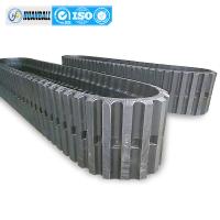 China Carrier 700mm Width Dumper Equipment Spare Parts Rubber Track for Morooka Mst1500 Cg65 for sale