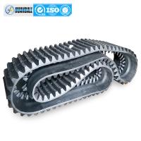 China Morooka Mst1800 Dumper Undercarriage Spare Parts Rubber Track 650*125*80 for Carrier for sale