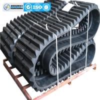 China Morooka Mst1800 Dumper Undercarriage Spare Parts Rubber Track 650*125*80 for Carrier for sale