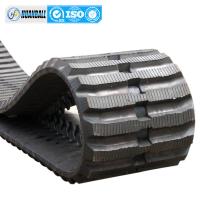 China 500.000kg Package Gross Weight Hitachi Cg70 Tracked Dump Truck Rubber Track 650*125*80 for sale