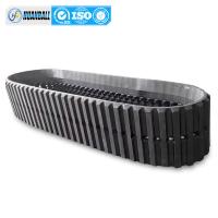 China Mitsubishi Ld400 Tracked Dumper Rubber Track 600X125X64 for Heavy-Duty Applications for sale
