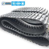 China Mitsubishi Ld400 Tracked Dumper Rubber Track 600X125X64 for Heavy-Duty Applications for sale