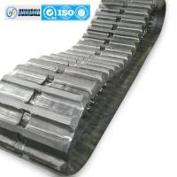 China for Komatsu D20pg Dumper Carrier Equipment Parts Rubber Track K500*146*35 for sale