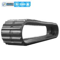 China Durable Quality 100mm Pitch Dumper Rubber Tracks 320*100W*38 for sale