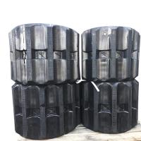 China 320*90*56 Mini Rubber Tracks for Yanmar C30r Durable Dumper Machinery Parts in Black for sale