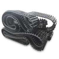 China 320*90*56 Mini Rubber Tracks for Yanmar C30r Durable Dumper Machinery Parts in Black for sale