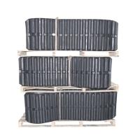 China 320*90*56 Mini Rubber Tracks for Yanmar C30r Durable Dumper Machinery Parts in Black for sale