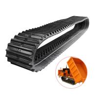 China High Quality Electric Mini Dumper Rubber Track Crawler Tracks for Sale for sale