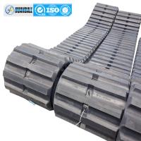 China Morooka Mst500 Mst600V Rubber Track 450*100*65 in Black for Construction Machinery for sale