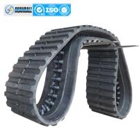 China Morooka Mst500 Mst600V Rubber Track 450*100*65 in Black for Construction Machinery for sale