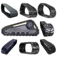 China Excavator Rubber Track 300*52.5*72W for Case Caterpillars Fermec Ihi Sumitomo Takeuchi for sale