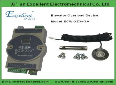 China ECW-XZ3+GD Elevator Load Cell Overload Device 500-7000kg AC/DC 24V for sale