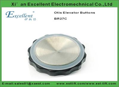 China Otis Elevator Button BR27C DC24V 27mm Stainless Steel Replacement Part for sale