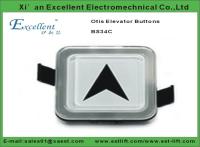 China Otis Elevator Button BS34C DC24V 36mm Hole Elevator Parts Components for sale