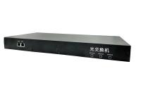 China 2 Port 10/100M Industrial Ethernet Media Converter DIN Rail Mounting AC 220V Input for sale